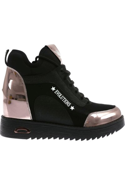 Guja 20K332 Kadin Gizli Dolgu Taban Sneakers Bilek Bot 20K