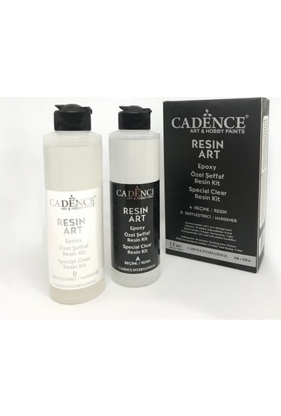 Cadence Resin Art - Şeffaf Epoksi Reçine Kit 250ML Cadence Resin Art - Şeffaf Epoksi Reçine Kit 250ML