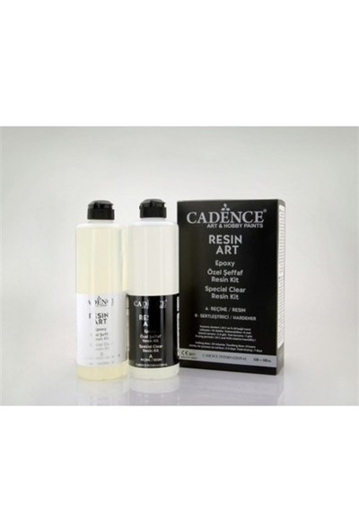 Cadence Resin Art - Şeffaf Epoksi Reçine Kit 500ML Cadence Resin Art - Şeffaf Epoksi Reçine Kit 500ML