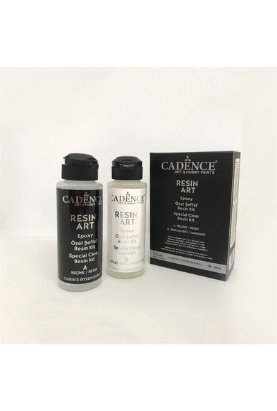 Cadence Resin Art - Şeffaf Epoksi Reçine Kit 120ML Cadence Resin Art - Şeffaf Epoksi Reçine Kit 120ML