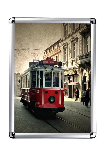 Kıraç B1 Alüminyum Çerçeve Açılır Kapanır Rondo Köşe - 70 x 100