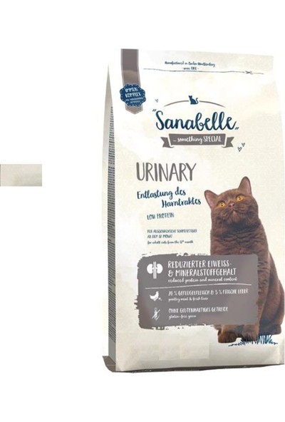Sanabelle Urinary Glutensiz Idrar Yolları Sağlığı Için Kedi Maması 400 gr Sanabelle Urinary Glutensiz Idrar Yolları Sağlığı Için Kedi Maması 400 gr