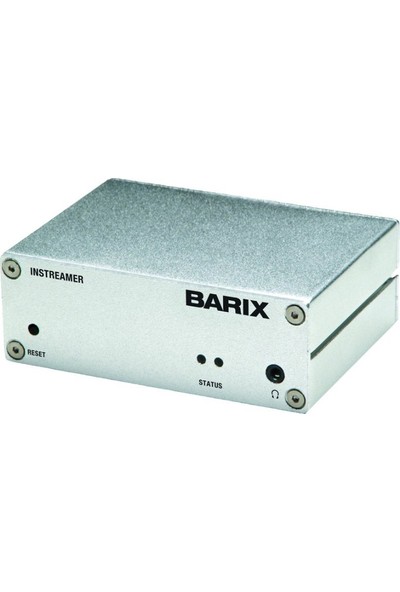 Barix Instreamer Ip Tabanlı Dijital Ses Yayınları Için Ses Kodlayıcısı