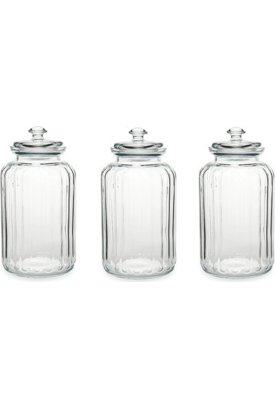 Paşabahçe 3 Lü Viva Kavanoz Seti - 1500 cc Paşabahçe 3 Lü Viva Kavanoz Seti - 1500 cc