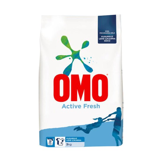 Omo Matik Active Fresh Toz Deterjan 3 kg Fiyatı