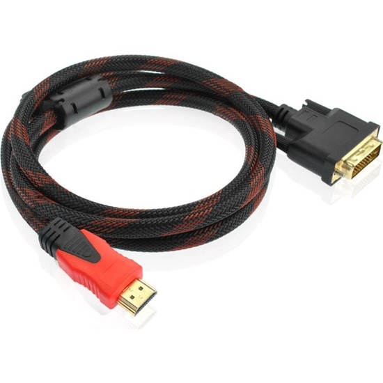 Hadron HD4115 Örgülü Çift Taraflı (24+1 Pin) Dvı-I To HDMI Fiyatı