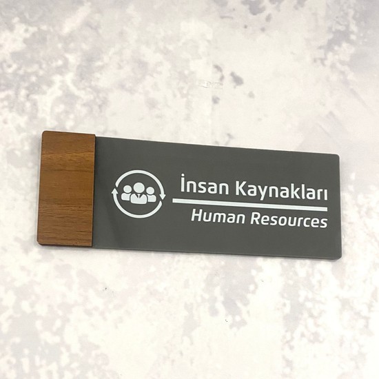 Dekokonsept Wooden Serisi (Insan Kaynakları) Ofis Oda Kapı Fiyatı