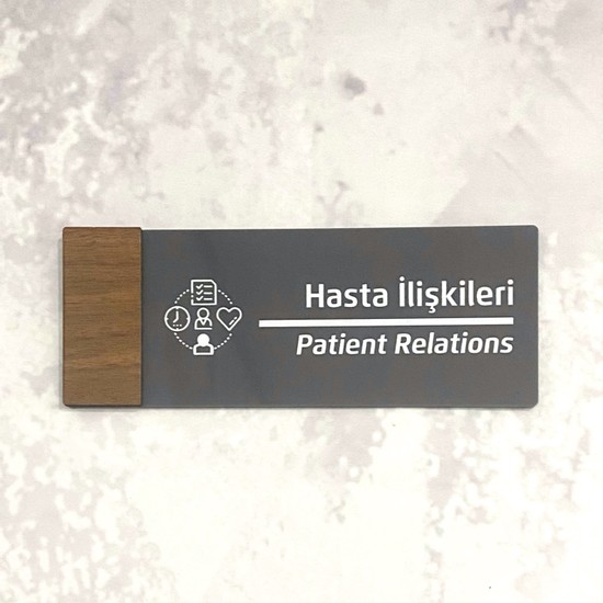 Dekokonsept Wooden Serisi (Hasta Ilişkileri ) Ofis Oda Kapı Fiyatı