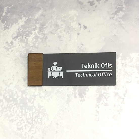 Dekokonsept Wooden Serisi (Teknik Ofis) Ofis Oda Kapı Fiyatı