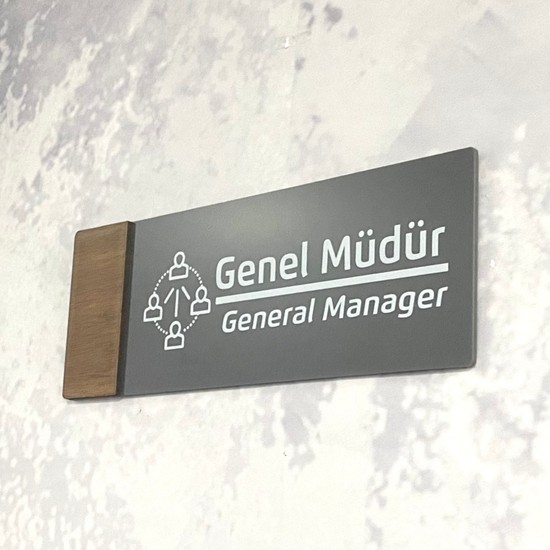 Dekokonsept Wooden Serisi (Genel Müdür) Ofis Oda Kapı Fiyatı