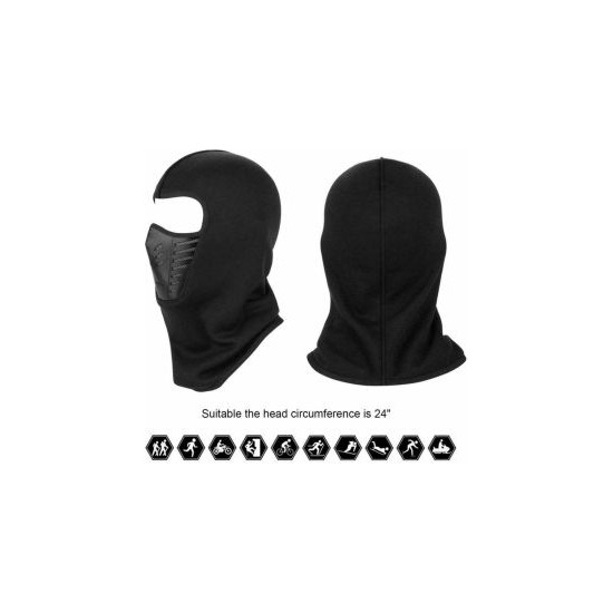 Mood Agenda Unisex Rüzgar Geçirmez Içi Termal Polar Kayak Maskesi ...