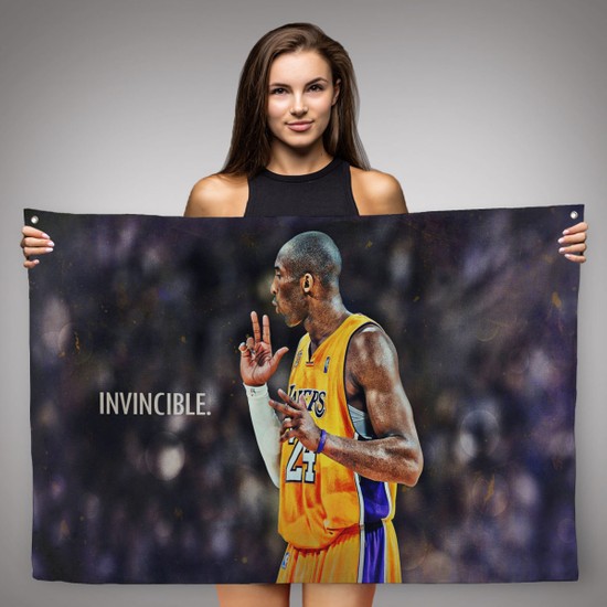 Büyük Düşler Kobe Bryant Invincible Black Mamba Kanvas Duvar Fiyatı