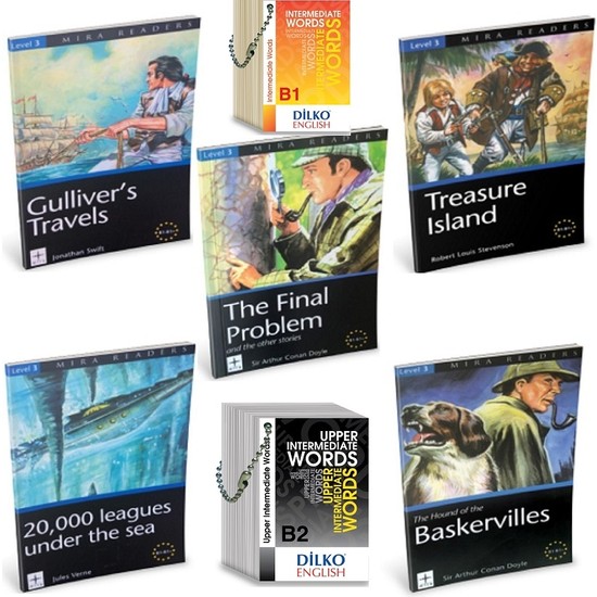 Mira Books Level 3 İngilizce Hikaye Seti (5 Kitap) B1-B1+ Kitabı