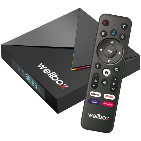 Wellbox Max4 Android TV Box Android 12 Sesli Komut 4gb Ram Fiyatı