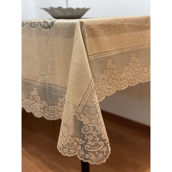 Madame Clean Çini Desenli Dertsiz Leke Tutmaz Dantelli Masa Fiyatı