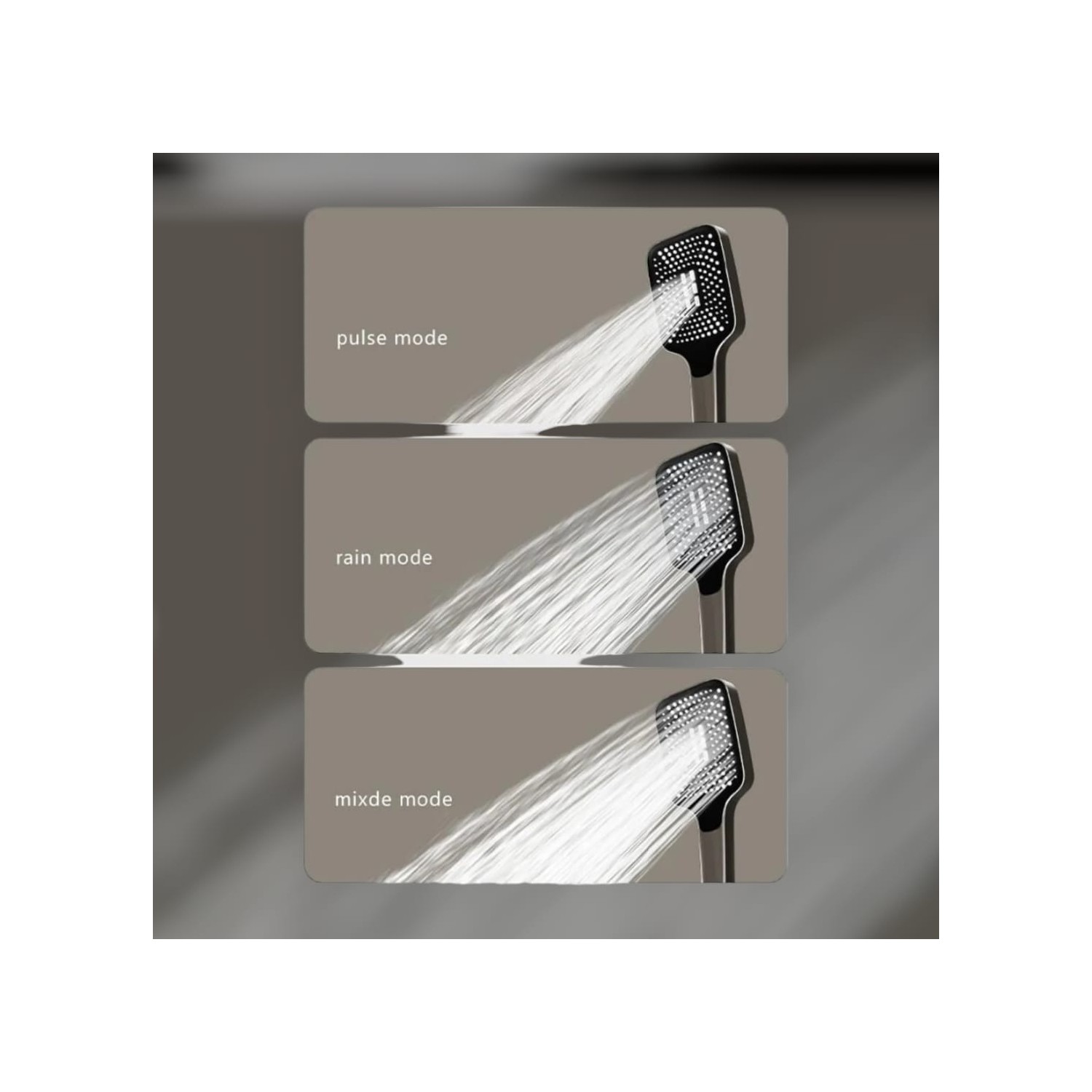 Fleko Piano Krom Şemsiye Duş Seti Shattaflı Fiyatı