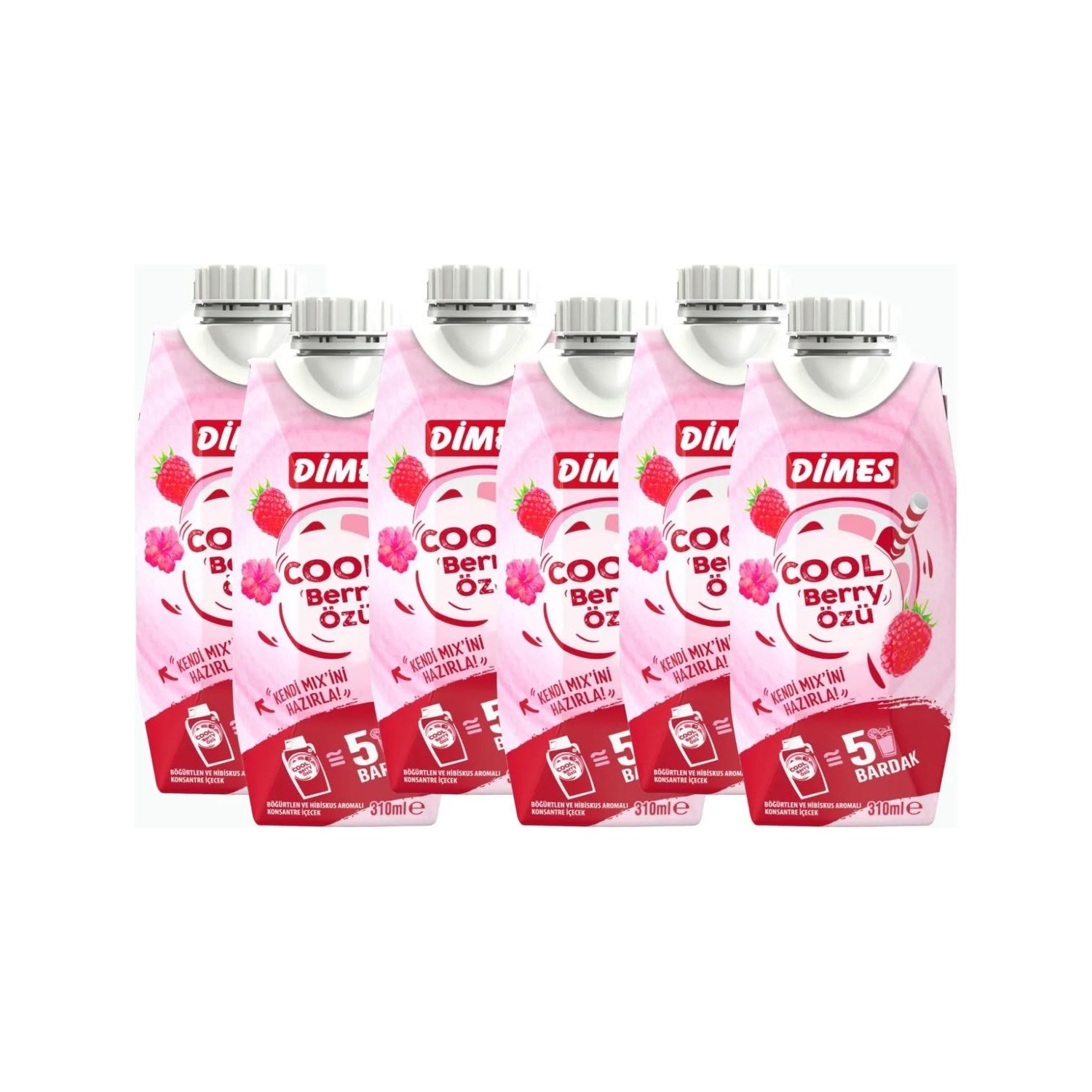 Dimes Cool Bery 310 ml 6 Lı Paket Fiyatı - Taksit Seçenekleri