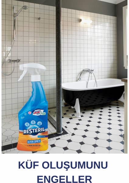 Resteril Hijyen Spreyi 5L Banyo Mutfak Buzdolabı Klozet Fiyatı