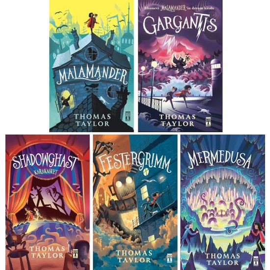 Malamander Serisi 5 Kitap Set - Thomas Taylor Kitabı ve Fiyatı
