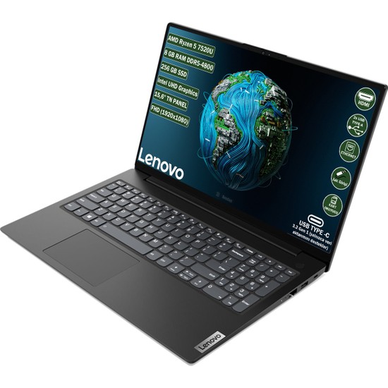 Lenovo V15 G4 Amd Ryzen 5 7520U 8 GB 256 GB SSD 15.6" Fhd Fiyatı
