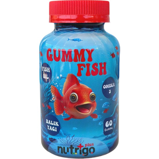 Nutrigo Omega-3 Gummy Fish Oil Plus Gummy Balık Yağı 60 Adet Fiyatı