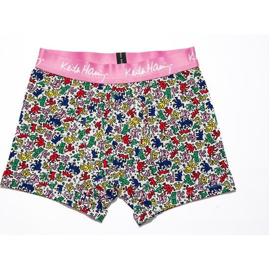 Paul Kenzie x Keith Haring - Desenli Boxer 3 Fiyatı