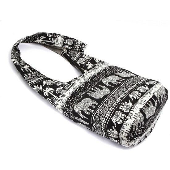 Divine Thai Hobo Çapraz Askı Omuz Çantası Fermuarlı (Yurt Fiyatı