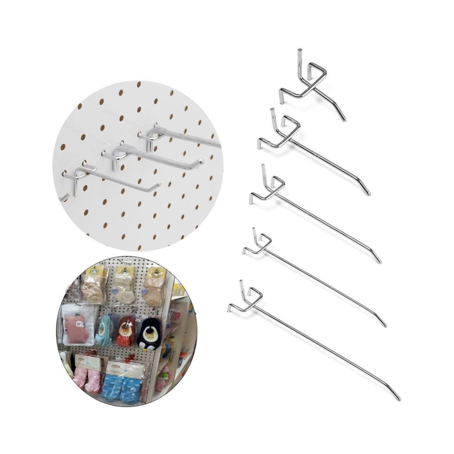 Manken İstanbul 15 cm Delikli Pano Kancası Delikli Pano Raf Fiyatı