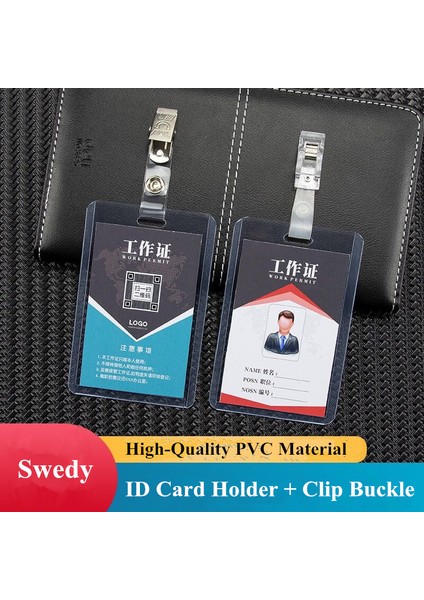 Luoxinguo Yumuşak Dikey Pvc Plastik Kimlik Kartı Rozeti Fiyatı