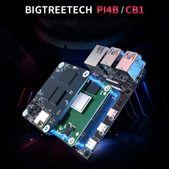 Sunshinee Bıgtreetech Cb1 PI4B Adaptörü 3D Yazıcı Kurulu Fiyatı