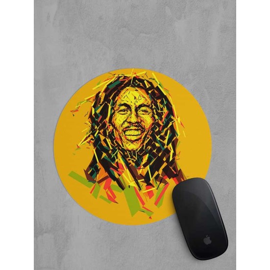 Panorama Ajans Bob Marley Vektör Tasarım Yuvarlak Mouse Pad Fiyatı