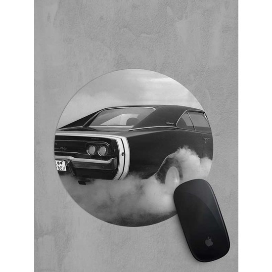 Panorama Ajans Dodge Charger Muscle Car Yuvarlak Mouse Pad Fiyatı