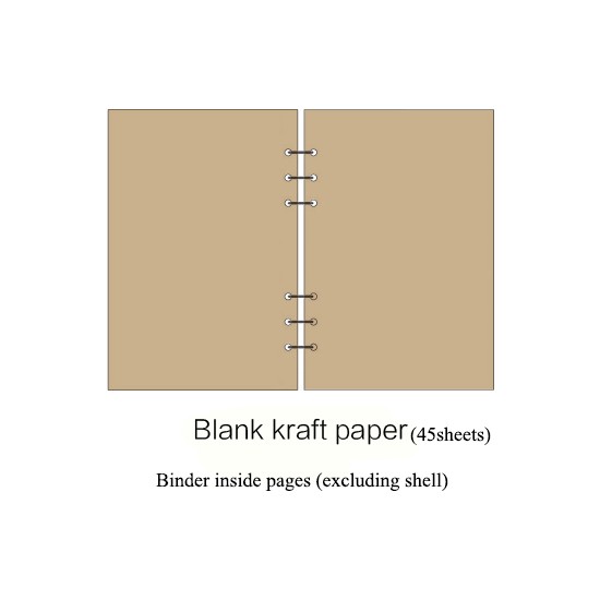 Kcraft A6 2023 40 Sayfa Kawaii A5 A6 Gevşek Yaprak Defter Fiyatı