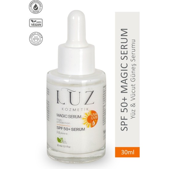 The Saskat Spf 50+ Drops Yüz ve Vücut Güneş Serumu Pa++++ Fiyatı