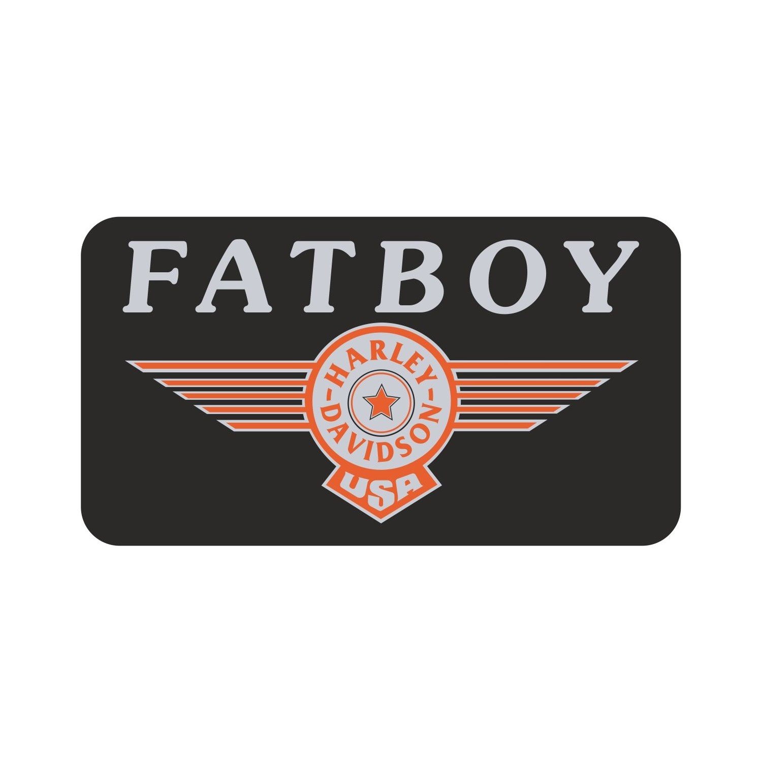 Sticker Fabrikası Harley Davidson Fatboy Sticker 00319 Fiyatı