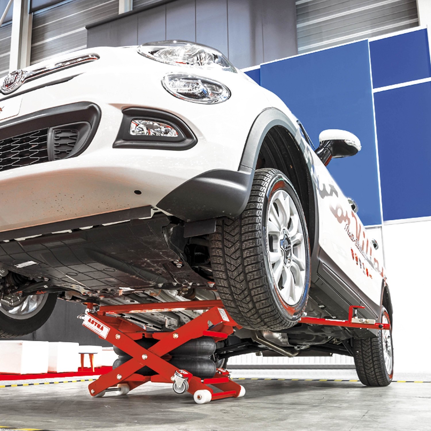 Habib Makina Astra Mini Lift Havalı / Pnömatik Arabalı Kriko Fiyatı
