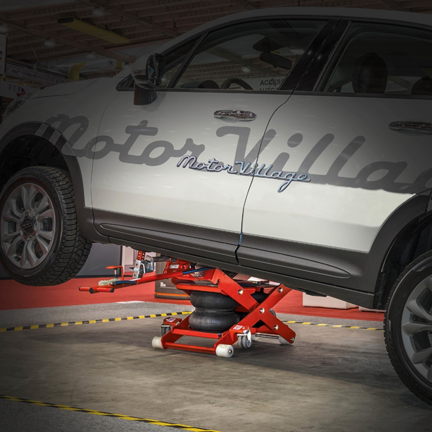 Habib Makina Astra Mini Lift Havalı / Pnömatik Arabalı Kriko Fiyatı