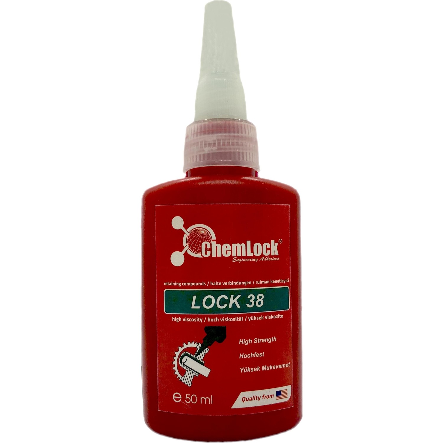 Chemlock Civata Sabitleyici Lock 38 Çok Yüksek Mukavemetli Fiyatı