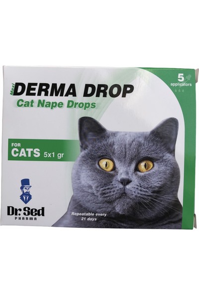 Maxi Derma Kedi Ense Damlası 3'lü Damla Paketi 3 x 1 gr Maxi Derma Kedi Ense Damlası 3'lü Damla Paketi 3 x 1 gr