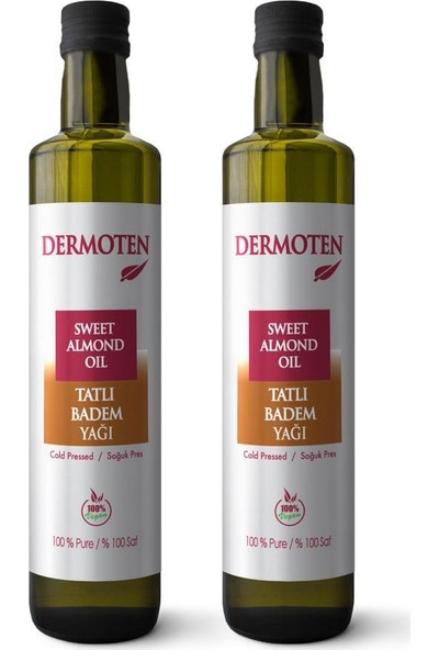 Tatlı Badem Yağı 250 ml x 2'li Tatlı Badem Yağı 250 ml x 2'li