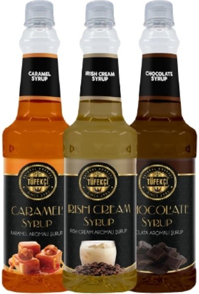 By Tüfekçi 3'lü Avantajlı Paket (Karamel Çikolata Irıs Cream) 750 ml By Tüfekçi 3'lü Avantajlı Paket (Karamel Çikolata Irıs Cream) 750 ml