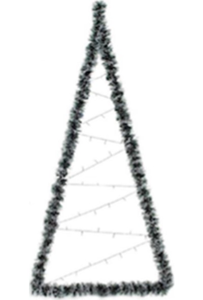 Zamansiz Hediye Çam Ağacı Yeni Nesil Metal (150 x 77 Cm)