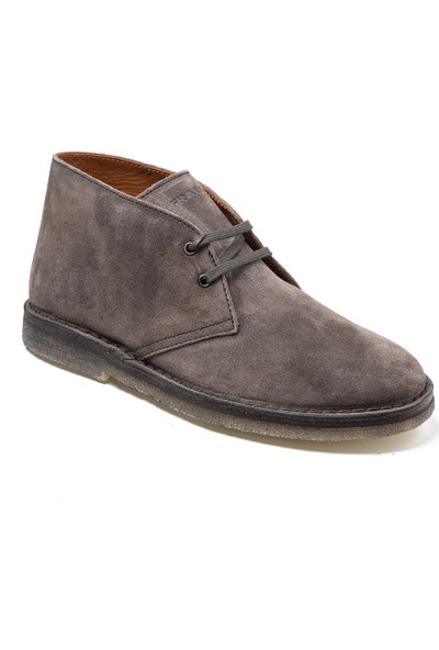 Frau Gri Erkek Bot 25A2 Otter Desert Boot Lavagna