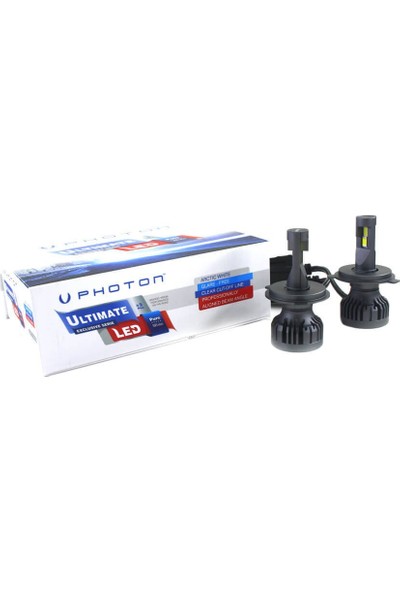 Photon Ultimate H4 LED Xenon 9500 Lümen 3 Plus Photon Ultimate H4 LED Xenon 9500 Lümen 3 Plus