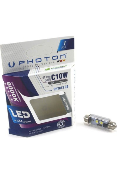 Photon Sofit Beyaz LED 41MM Can-Bus PH7013 Photon Sofit Beyaz LED 41MM Can-Bus PH7013