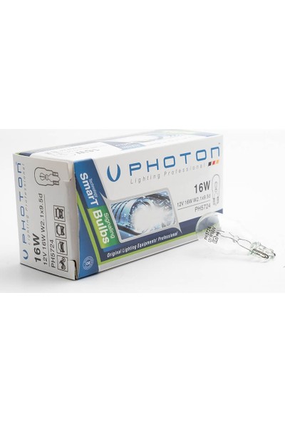 Photon W16W 12 V 3. Stop Dipsiz Ampul 10 Adet PH5724 Photon W16W 12 V 3. Stop Dipsiz Ampul 10 Adet PH5724