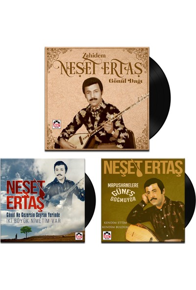 Neşet Ertaş Üçleme - Usta'nın Analog Kayıt 3 LP Bir Arada Plak Neşet Ertaş Üçleme - Usta'nın Analog Kayıt 3 LP Bir Arada Plak