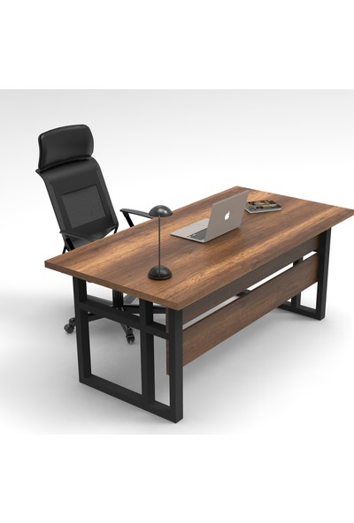 Yurudesign Marken A Ofis Çalışma Masası Metal Ayaklı Barok 180CM*90CM