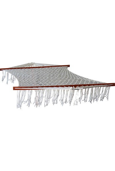 Altınoluk Hamak Çift Kişilik Püsküllü Hamak Beyaz Altınoluk Hamak Çift Kişilik Püsküllü Hamak Beyaz