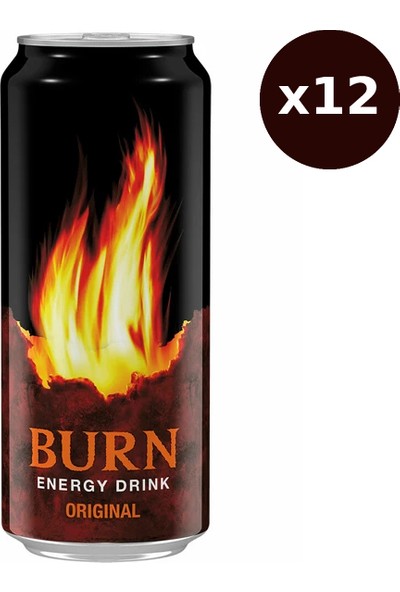 Burn Enerji Içeceği 500 ml 12'li Paket Burn Enerji Içeceği 500 ml 12'li Paket